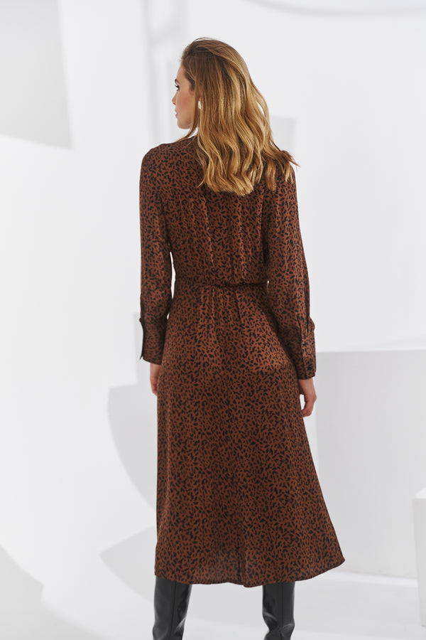Sukienka w panterkę Cassia – Anataka – Butik online z odzieżą damską